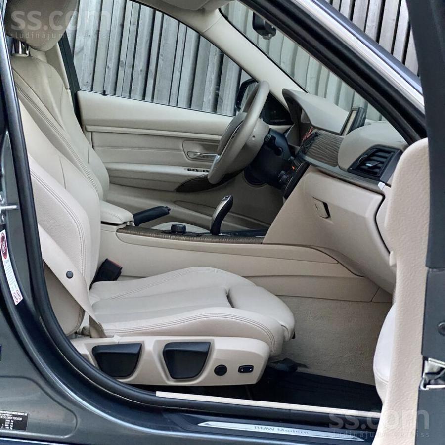 Grey BMW 320 2012 in Jelgava, with an engine capacity of 2.00 L and mileage of 188 thousand km for 11700 €, photo 25 on AUTOMOTO.COM.LV