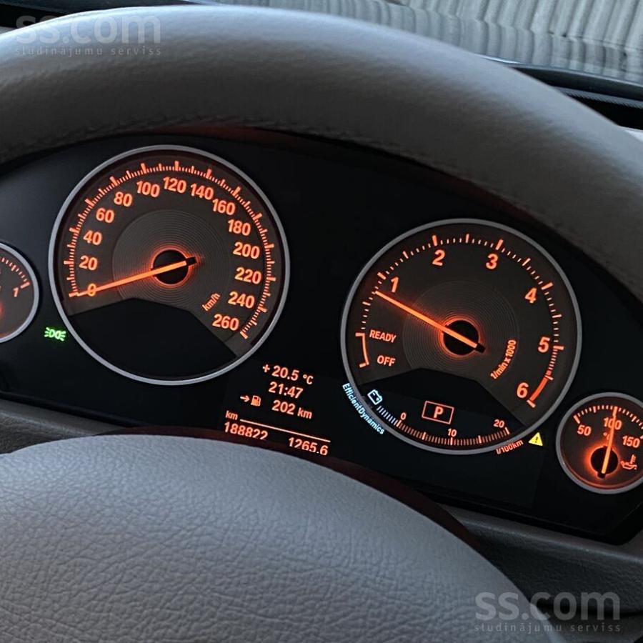 Grey BMW 320 2012 in Jelgava, with an engine capacity of 2.00 L and mileage of 188 thousand km for 11700 €, photo 31 on AUTOMOTO.COM.LV