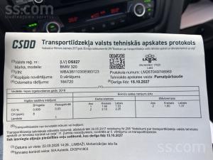 Pelēks BMW 320 2012 Limbaži, ar dzinēja tilpumu 2.00 L un nobraukumu 185 tūkst. km par 7950 €, foto 26 vietnē AUTOMOTO.COM.LV