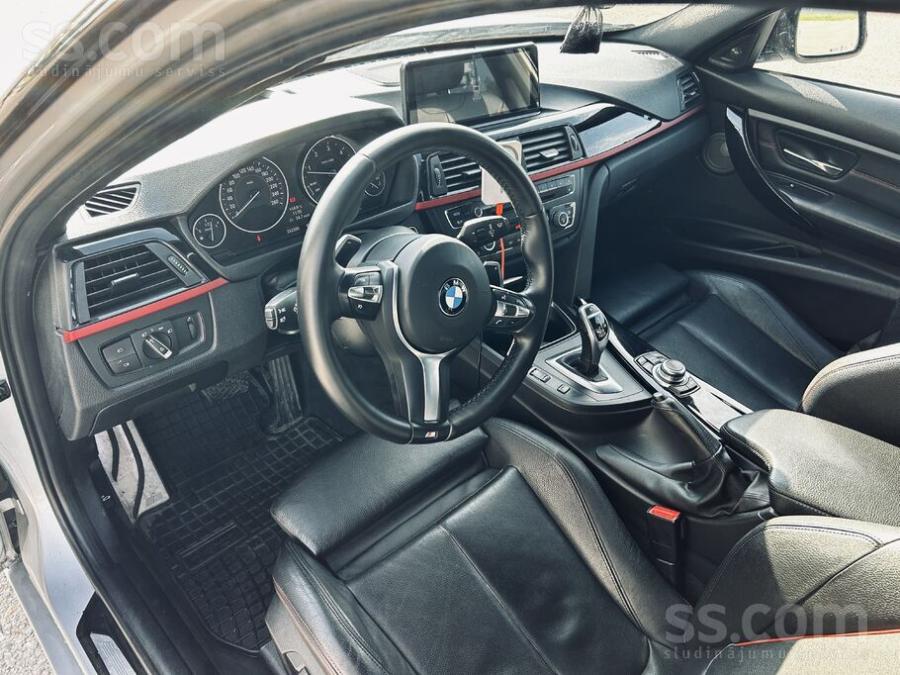 Grey BMW 320 2012 in Jelgava, with an engine capacity of 2.00 L and mileage of 253 thousand km for 13000 €, photo 9 on AUTOMOTO.COM.LV