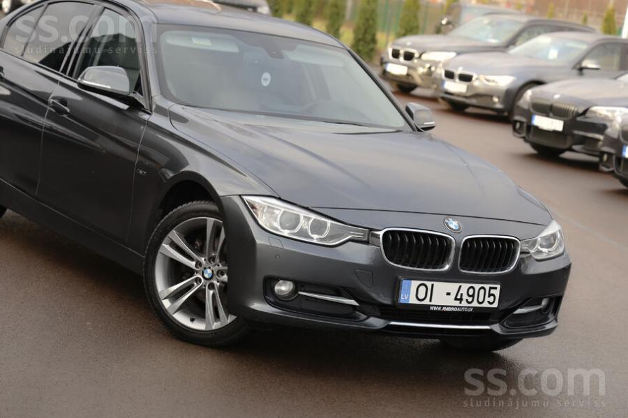 Pelēks BMW 320 2013 Jelgava, ar dzinēja tilpumu 2.00 L un nobraukumu 0 tūkst. km par 9500 €, foto 4 vietnē AUTOMOTO.COM.LV