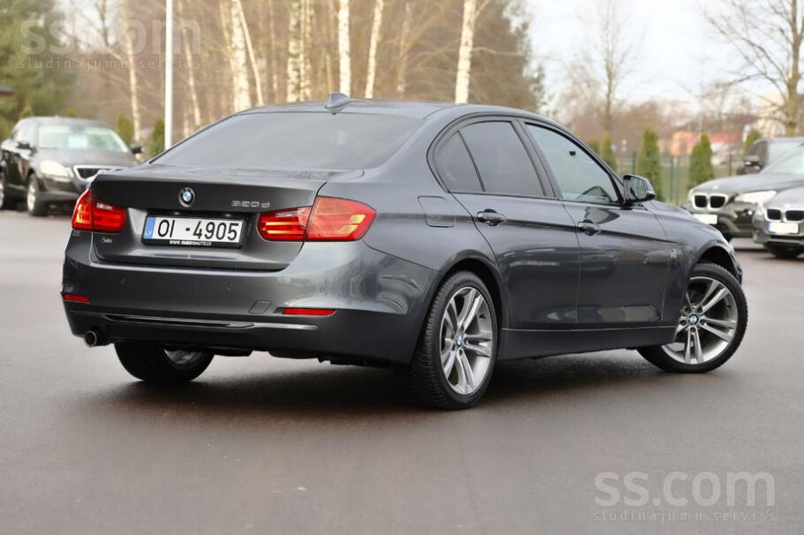 Pelēks BMW 320 2013 Jelgava, ar dzinēja tilpumu 2.00 L un nobraukumu 0 tūkst. km par 9500 €, foto 5 vietnē AUTOMOTO.COM.LV