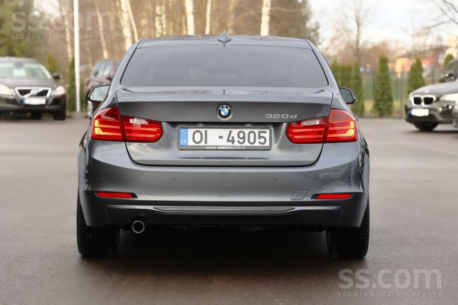 Pelēks BMW 320 2013 Jelgava, ar dzinēja tilpumu 2.00 L un nobraukumu 0 tūkst. km par 9500 €, foto 6 vietnē AUTOMOTO.COM.LV