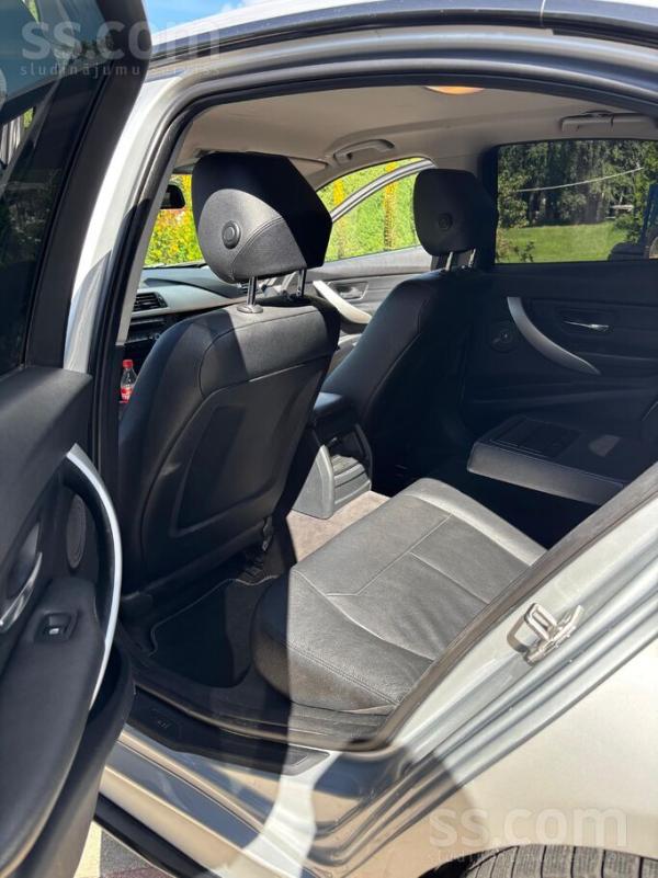 Grey BMW 320 2013 in Valmiera, with an engine capacity of 2.00 L and mileage of 316 thousand km for 12200 €, photo 5 on AUTOMOTO.COM.LV