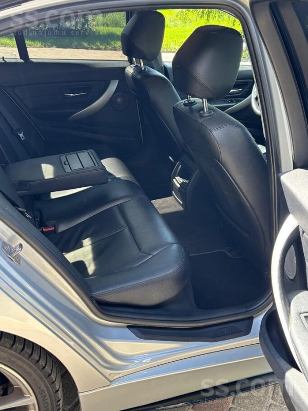Grey BMW 320 2013 in Valmiera, with an engine capacity of 2.00 L and mileage of 316 thousand km for 12200 €, photo 7 on AUTOMOTO.COM.LV
