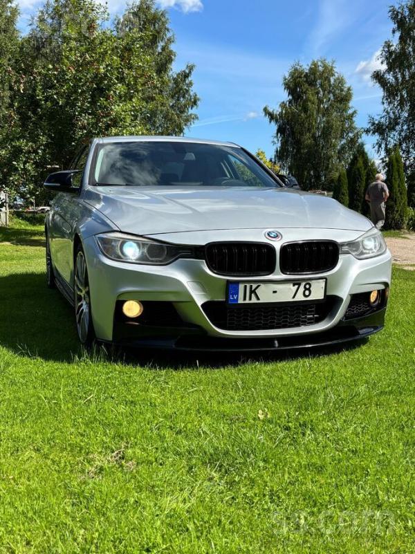 Grey BMW 320 2013 in Valmiera, with an engine capacity of 2.00 L and mileage of 316 thousand km for 12200 €, photo 8 on AUTOMOTO.COM.LV