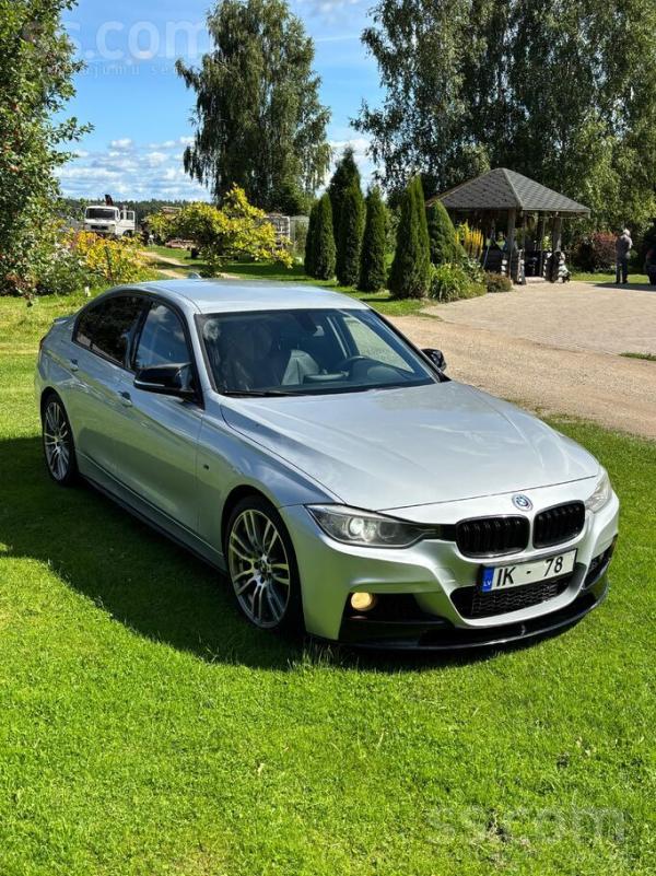 Grey BMW 320 2013 in Valmiera, with an engine capacity of 2.00 L and mileage of 316 thousand km for 12200 €, photo 9 on AUTOMOTO.COM.LV