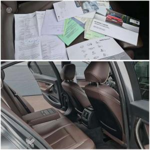 Grey BMW 320 2013 in Vilnius, with an engine capacity of 2.00 L and mileage of 328 thousand km for 9800 €, photo 19 on AUTOMOTO.COM.LV