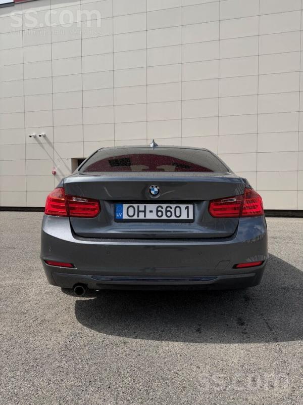 Grey BMW 320 2014 in Riga, with an engine capacity of 2.00 L and mileage of 161 thousand km for 11600 €, photo 5 on AUTOMOTO.COM.LV