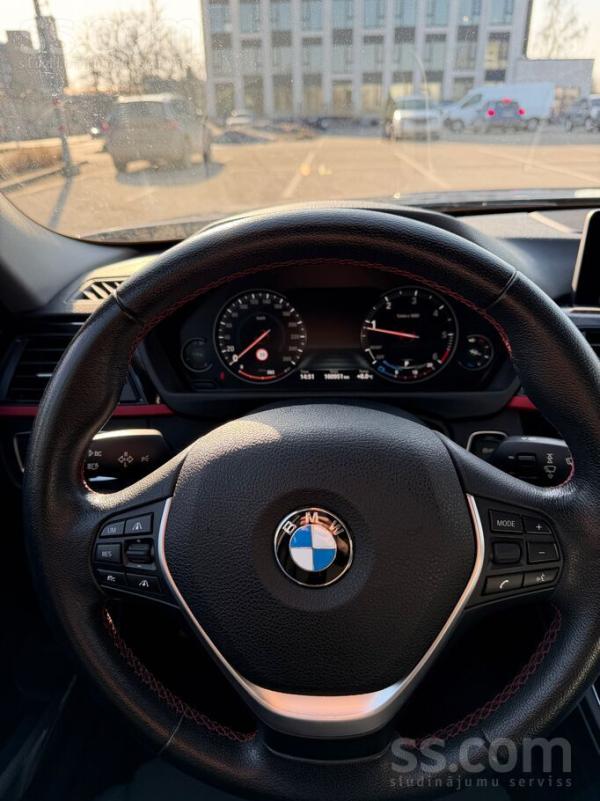 Grey BMW 320 2014 in Riga, with an engine capacity of 2.00 L and mileage of 161 thousand km for 11600 €, photo 7 on AUTOMOTO.COM.LV