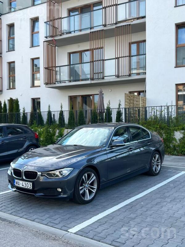 Grey BMW 320 2014 in Riga, with an engine capacity of 2.00 L and mileage of 251 thousand km for 6500 €, photo 1 on AUTOMOTO.COM.LV