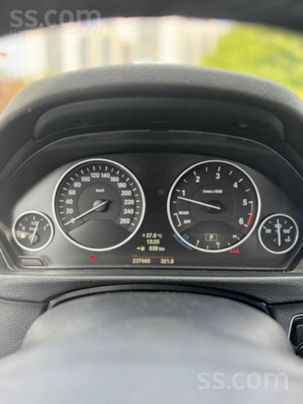 Pelēks BMW 320 2014 Rīga, ar dzinēja tilpumu 2.00 L un nobraukumu 238 tūkst. km par 9200 €, foto 7 vietnē AUTOMOTO.COM.LV