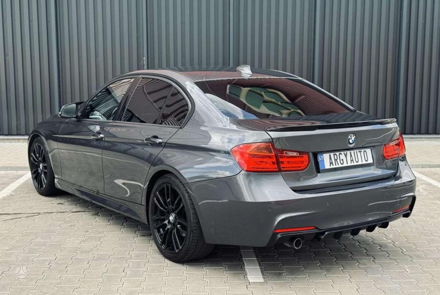 Grey BMW 320 2014 in Kaunas, with an engine capacity of 2.00 L and mileage of 193 thousand km for 12900 €, photo 6 on AUTOMOTO.COM.LV