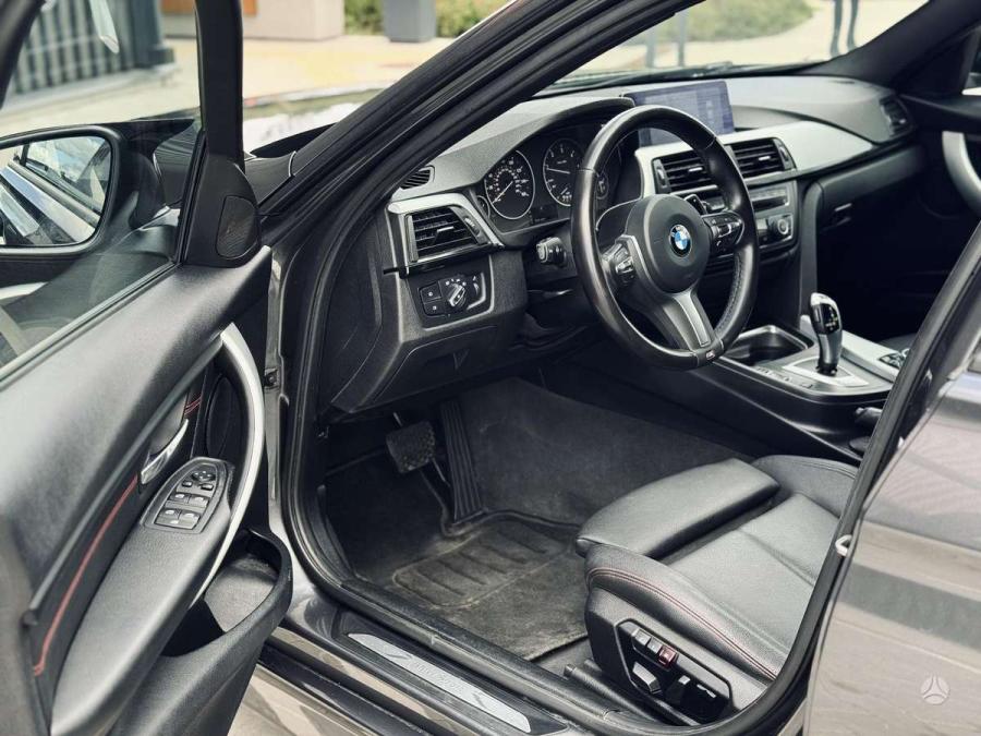 Grey BMW 320 2014 in Kaunas, with an engine capacity of 2.00 L and mileage of 193 thousand km for 12900 €, photo 12 on AUTOMOTO.COM.LV