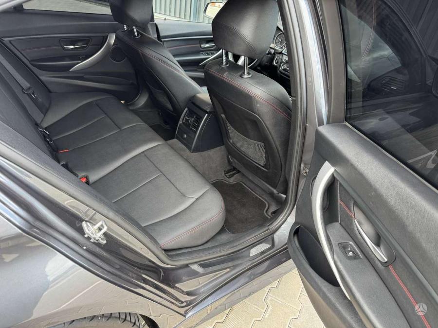 Grey BMW 320 2014 in Kaunas, with an engine capacity of 2.00 L and mileage of 193 thousand km for 12900 €, photo 15 on AUTOMOTO.COM.LV