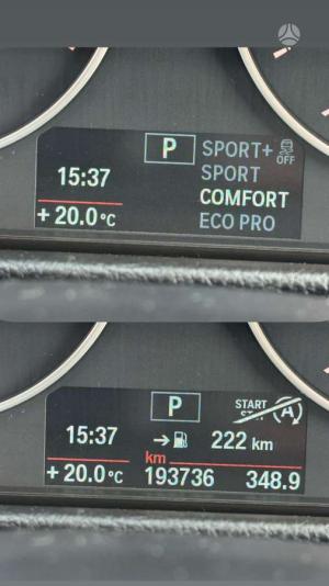 Grey BMW 320 2014 in Kaunas, with an engine capacity of 2.00 L and mileage of 193 thousand km for 12900 €, photo 19 on AUTOMOTO.COM.LV