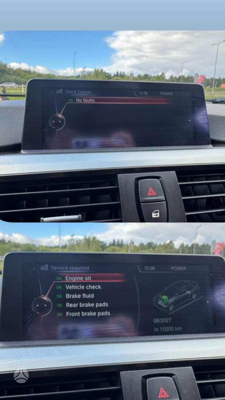 Grey BMW 320 2014 in Kaunas, with an engine capacity of 2.00 L and mileage of 193 thousand km for 12900 €, photo 21 on AUTOMOTO.COM.LV