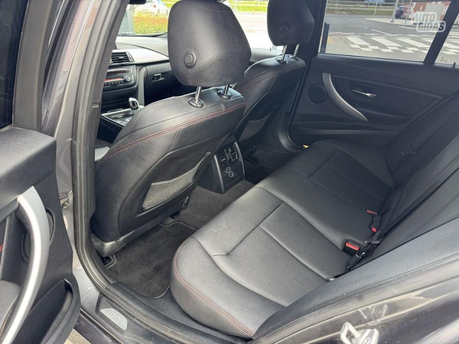 Grey BMW 320 2014 in Kaunas, with an engine capacity of 2.00 L and mileage of 193 thousand km for 12800 €, photo 14 on AUTOMOTO.COM.LV