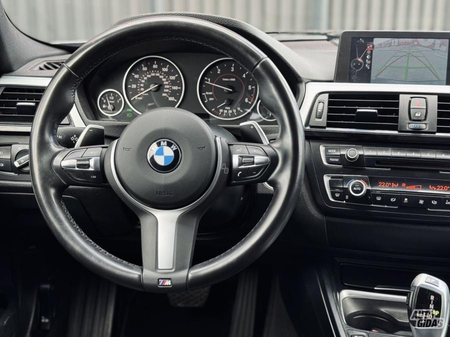 Grey BMW 320 2014 in Kaunas, with an engine capacity of 2.00 L and mileage of 193 thousand km for 12800 €, photo 19 on AUTOMOTO.COM.LV