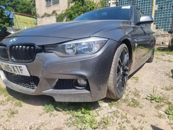 Grey BMW 320 2015 in Jonava, with an engine capacity of 2.00 L and mileage of 90 thousand km for 3799 €, photo 5 on AUTOMOTO.COM.LV
