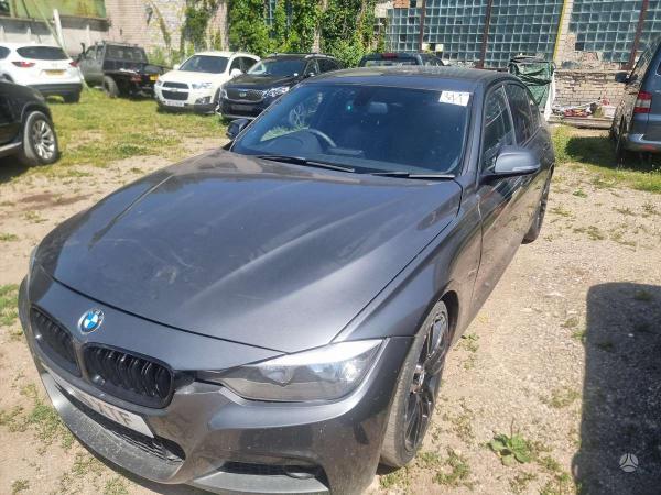Grey BMW 320 2015 in Jonava, with an engine capacity of 2.00 L and mileage of 90 thousand km for 3799 €, photo 6 on AUTOMOTO.COM.LV