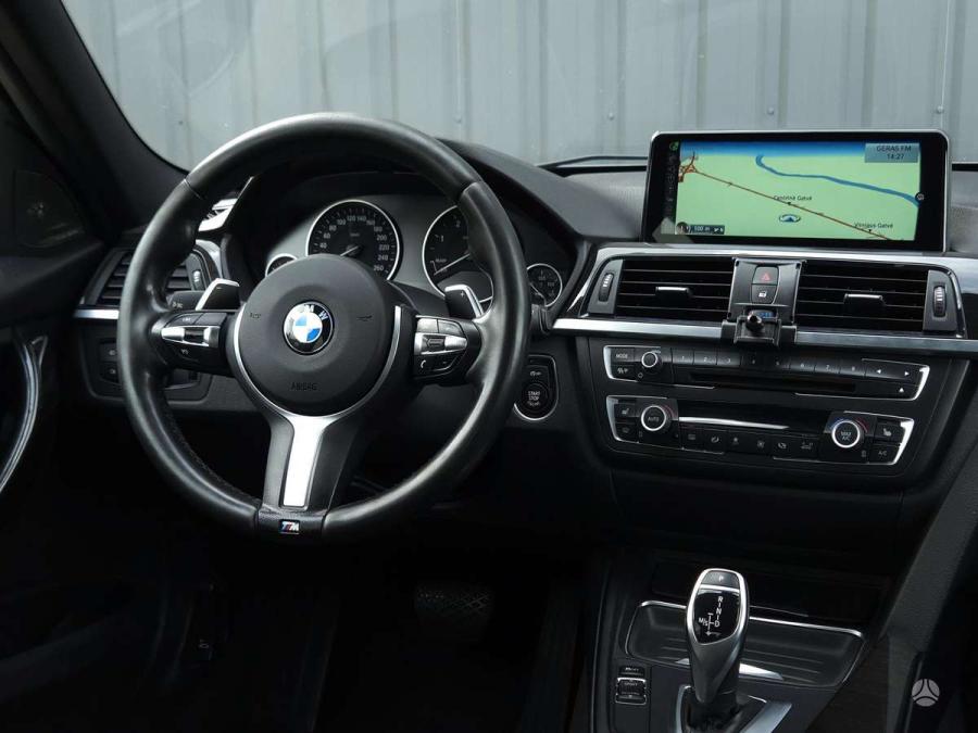 Grey BMW 320 2015 in Kaunas, with an engine capacity of 2.00 L and mileage of 300 thousand km for 10750 €, photo 12 on AUTOMOTO.COM.LV
