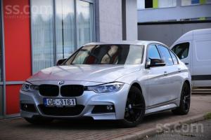Grey BMW 320 2015 in Riga, with an engine capacity of 2.00 L and mileage of 197 thousand km for 8995 €, photo  on AUTOMOTO.COM.LV