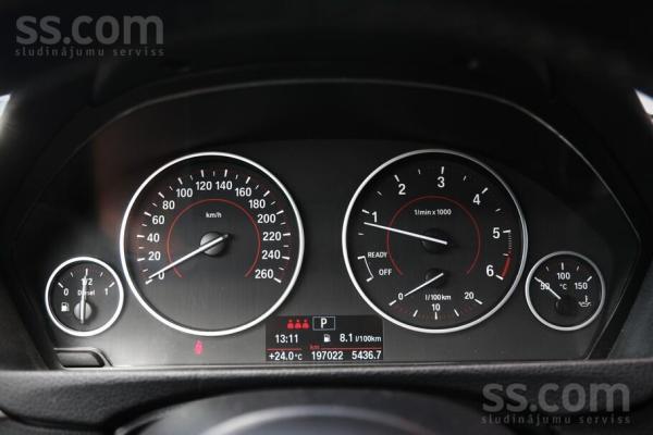 Pelēks BMW 320 2015 Rīga, ar dzinēja tilpumu 2.00 L un nobraukumu 197 tūkst. km par 8995 €, foto 9 vietnē AUTOMOTO.COM.LV