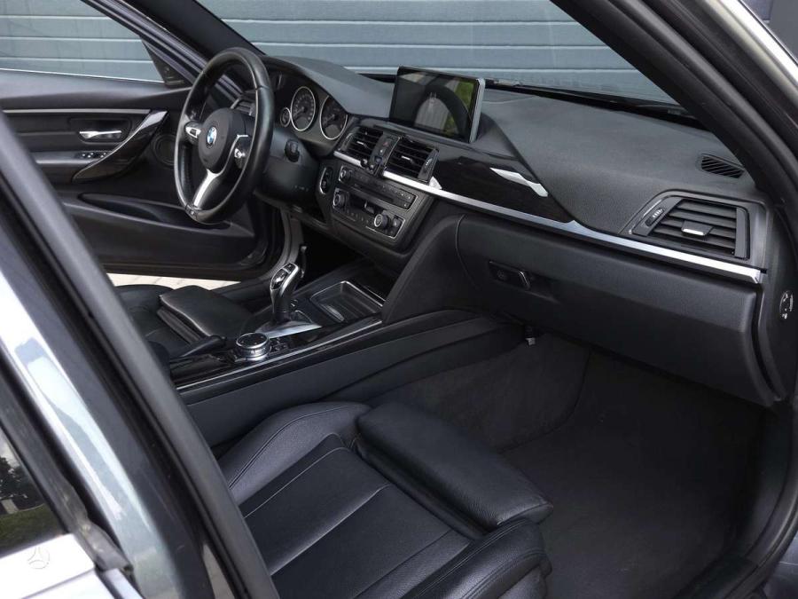 Grey BMW 320 2015 in Kaunas, with an engine capacity of 2.00 L and mileage of 300 thousand km for 10750 €, photo 11 on AUTOMOTO.COM.LV