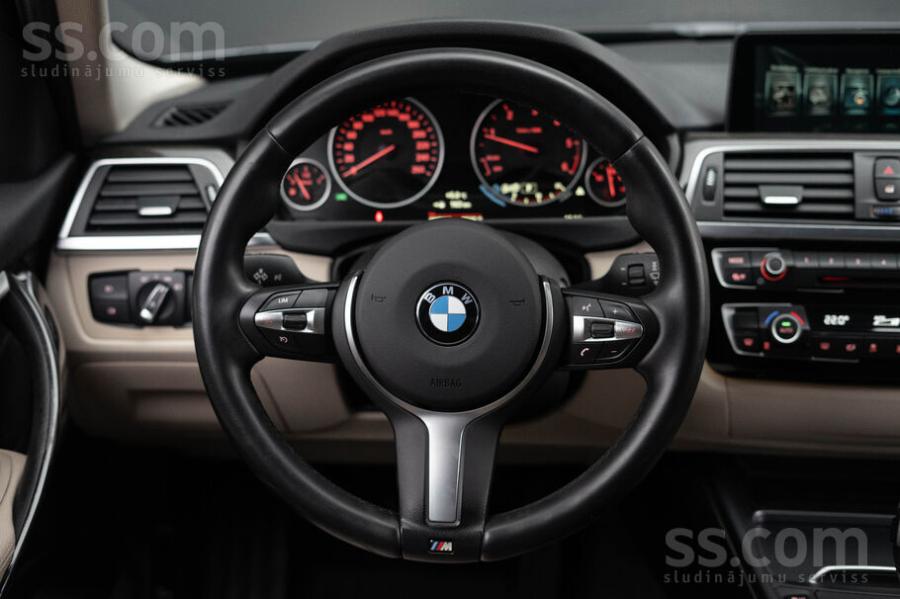 Grey BMW 320 2016 in Riga, with an engine capacity of 2.00 L and mileage of 287 thousand km for 13550 €, photo 17 on AUTOMOTO.COM.LV