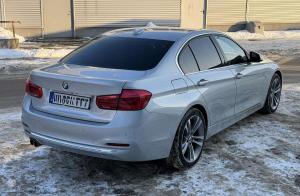 Grey BMW 320 2016 in Vilnius, with an engine capacity of 2.00 L and mileage of 198 thousand km for 14999 €, photo 5 on AUTOMOTO.COM.LV