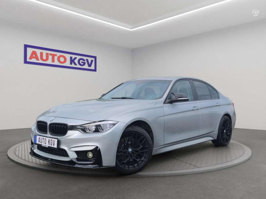 Grey BMW 320 2016 in Vilnius, with an engine capacity of 2.00 L and mileage of 226 thousand km for 13499 €, photo 1 on AUTOMOTO.COM.LV