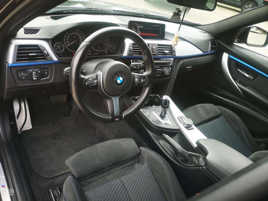 Grey BMW 320 2016 in Radviliskis, with an engine capacity of 2.00 L and mileage of 176 thousand km for 16200 €, photo 11 on AUTOMOTO.COM.LV