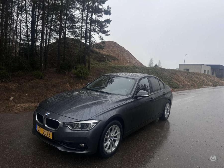 Pelēks BMW 320 2017 Viļņa, ar dzinēja tilpumu 2.00 L un nobraukumu 243 tūkst. km par 10750 €, foto 1 vietnē AUTOMOTO.COM.LV