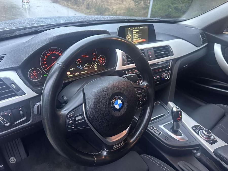 Pelēks BMW 320 2017 Viļņa, ar dzinēja tilpumu 2.00 L un nobraukumu 243 tūkst. km par 10750 €, foto 13 vietnē AUTOMOTO.COM.LV