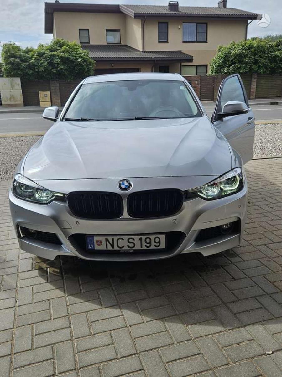 Grey BMW 320 2017 in Kaunas, with an engine capacity of 2.00 L and mileage of 169 thousand km for 12000 €, photo 6 on AUTOMOTO.COM.LV