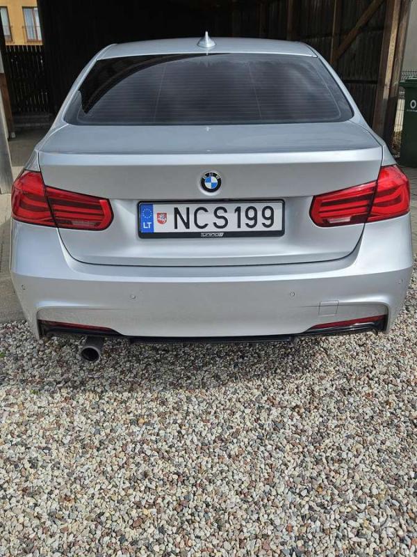 Grey BMW 320 2017 in Kaunas, with an engine capacity of 2.00 L and mileage of 169 thousand km for 12000 €, photo 7 on AUTOMOTO.COM.LV