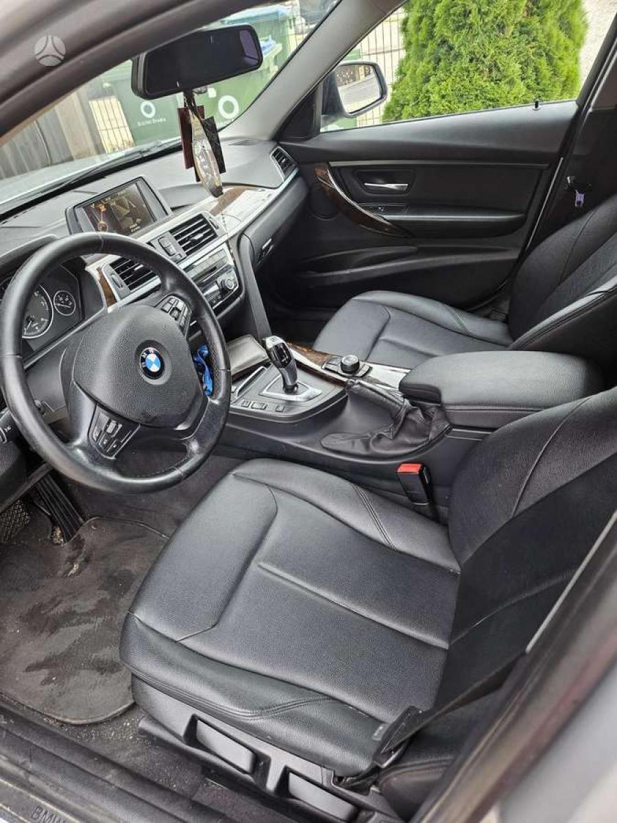 Grey BMW 320 2017 in Kaunas, with an engine capacity of 2.00 L and mileage of 169 thousand km for 12000 €, photo 12 on AUTOMOTO.COM.LV