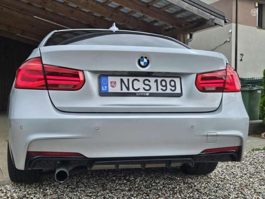 Grey BMW 320 2017 in Kaunas, with an engine capacity of 2.00 L and mileage of 169 thousand km for 12000 €, photo 15 on AUTOMOTO.COM.LV