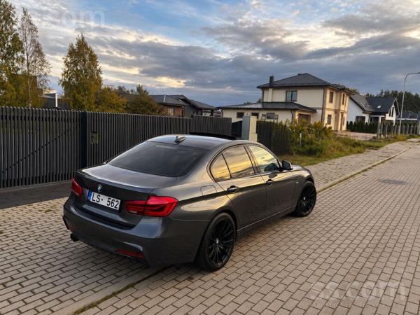 Grey BMW 320 2017 in Riga, with an engine capacity of 2.00 L and mileage of 238 thousand km for 15500 €, photo 1 on AUTOMOTO.COM.LV