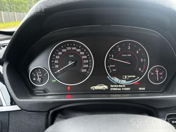 Grey BMW 320 2017 in Riga, with an engine capacity of 2.00 L and mileage of 238 thousand km for 15500 €, photo 6 on AUTOMOTO.COM.LV