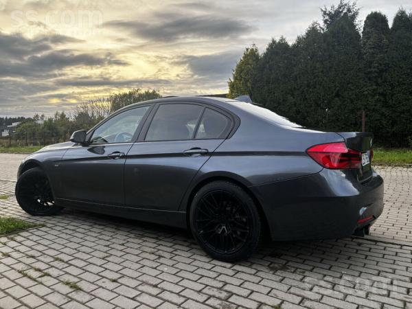 Grey BMW 320 2017 in Riga, with an engine capacity of 2.00 L and mileage of 238 thousand km for 15500 €, photo 9 on AUTOMOTO.COM.LV
