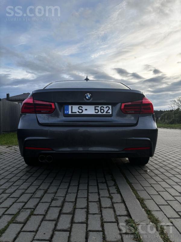 Grey BMW 320 2017 in Riga, with an engine capacity of 2.00 L and mileage of 238 thousand km for 15500 €, photo 11 on AUTOMOTO.COM.LV