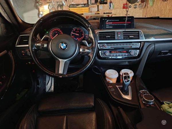 Grey BMW 320 2018 in Kaunas, with an engine capacity of 2.00 L and mileage of 135 thousand km for 14555 €, photo 10 on AUTOMOTO.COM.LV