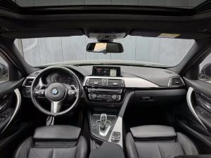 Grey BMW 320 2018 in Riga, with an engine capacity of 2.00 L and mileage of 179 thousand km for 16700 €, photo 9 on AUTOMOTO.COM.LV
