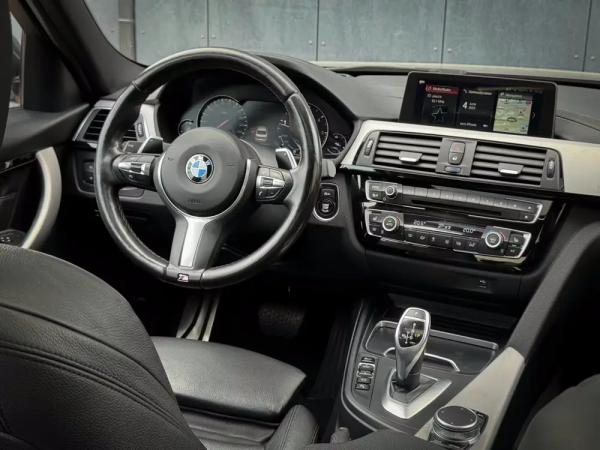 Grey BMW 320 2018 in Riga, with an engine capacity of 2.00 L and mileage of 179 thousand km for 16700 €, photo 9 on AUTOMOTO.COM.LV