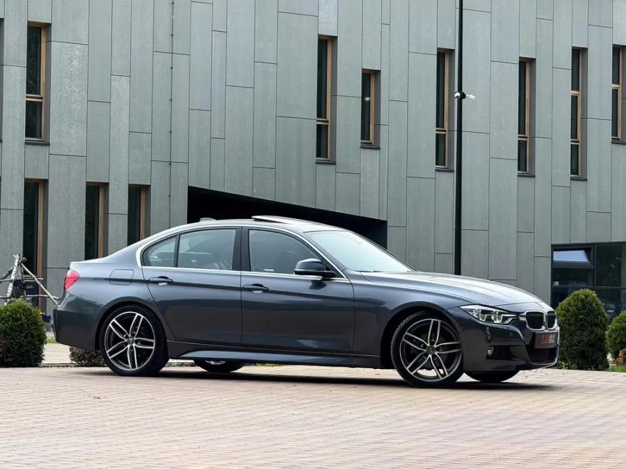 Grey BMW 320 2018 in Riga, with an engine capacity of 2.00 L and mileage of 179 thousand km for 16700 €, photo 14 on AUTOMOTO.COM.LV