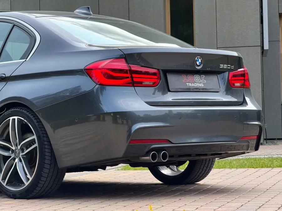 Grey BMW 320 2018 in Riga, with an engine capacity of 2.00 L and mileage of 179 thousand km for 16700 €, photo 29 on AUTOMOTO.COM.LV