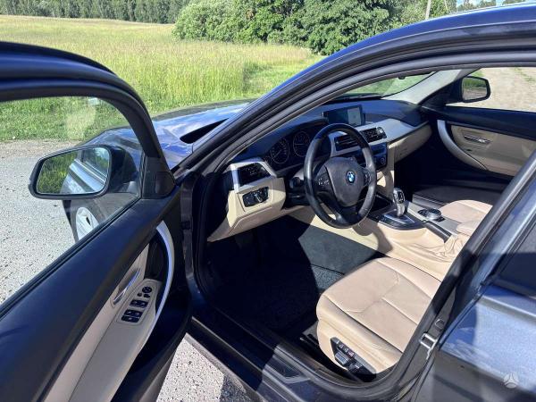 Grey BMW 320 2018 in Vilnius, with an engine capacity of 2.00 L and mileage of 185 thousand km for 16000 €, photo 5 on AUTOMOTO.COM.LV