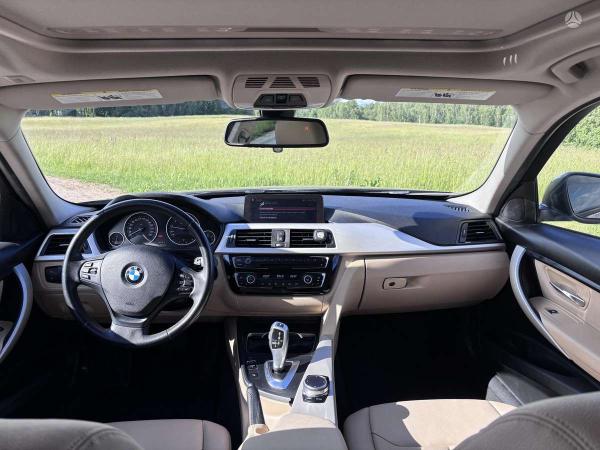 Grey BMW 320 2018 in Vilnius, with an engine capacity of 2.00 L and mileage of 185 thousand km for 16000 €, photo 6 on AUTOMOTO.COM.LV